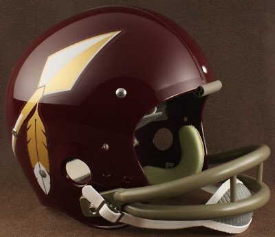 WASHINGTON REDSKINS 1965-1969 NFL Authentic THROWBACK Football Helmet ...