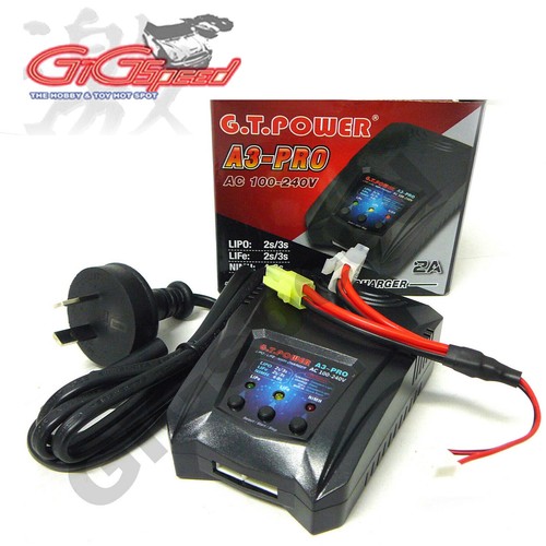 GT PRO Fast Nimh Lipo Toy RC Battery Charger 7.2v 7.4v 9.6v Tamiya Mini ...