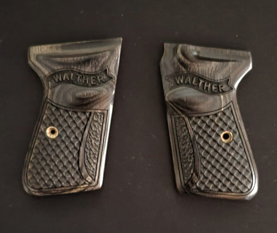 WALTHER PPK/S Custom Blackwood Grips Dragonscales/Stippling (S&W) 380 ...