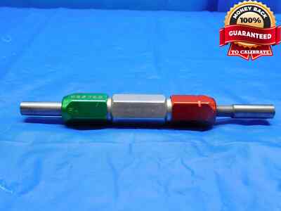 .4057 & .4092 CARBIDE PIN PLUG GAGE GO NO GO .4063 -.0006 13/32 10.305 ...