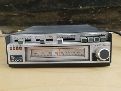 vintage audiovox ut-30 museum quality 8-track am/fm | eBay