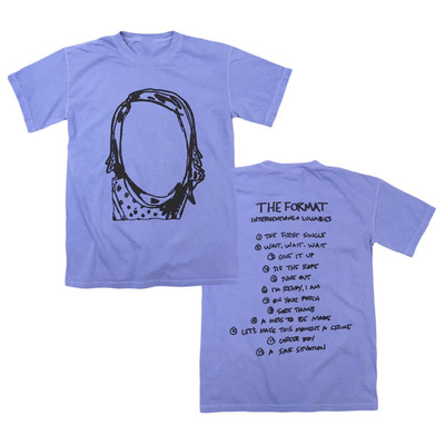 The Format Band Interventions Lullabies 2 SIded T Shirt Full Size S-5XL ...