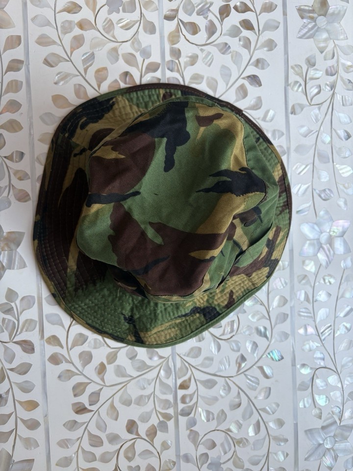 DPM Authentic Military Army Camouflage Camo Bucket Hat Cadets Fishing ...