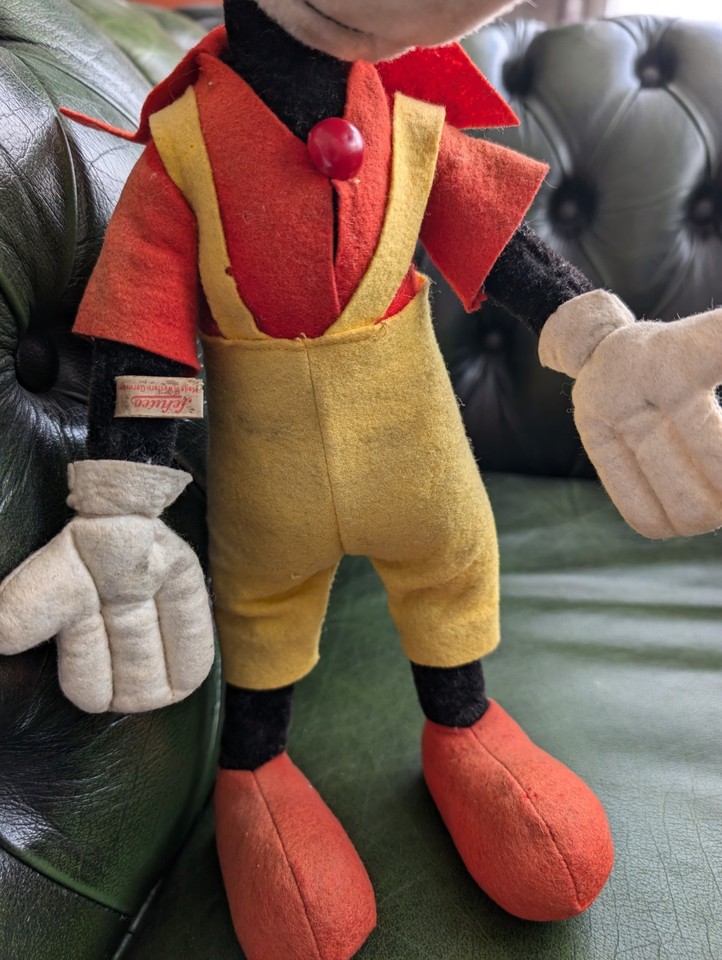Schuco Bigo Bello Lupo Vintage Fix & Foxy Plush Toy 60s Stuffed Animal ...
