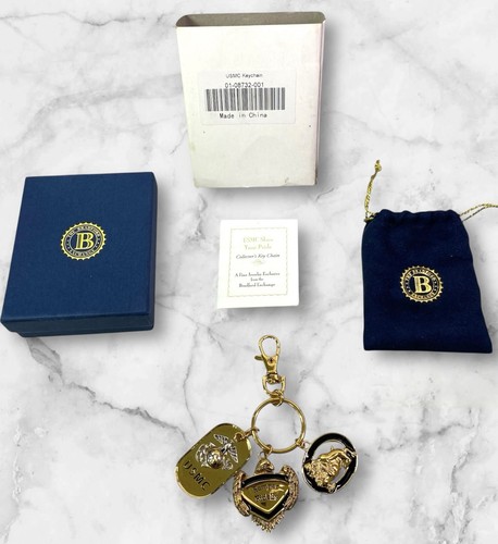 The Bradford Exchange USMC Collectors Keychain Semper Fidelis With Box ...
