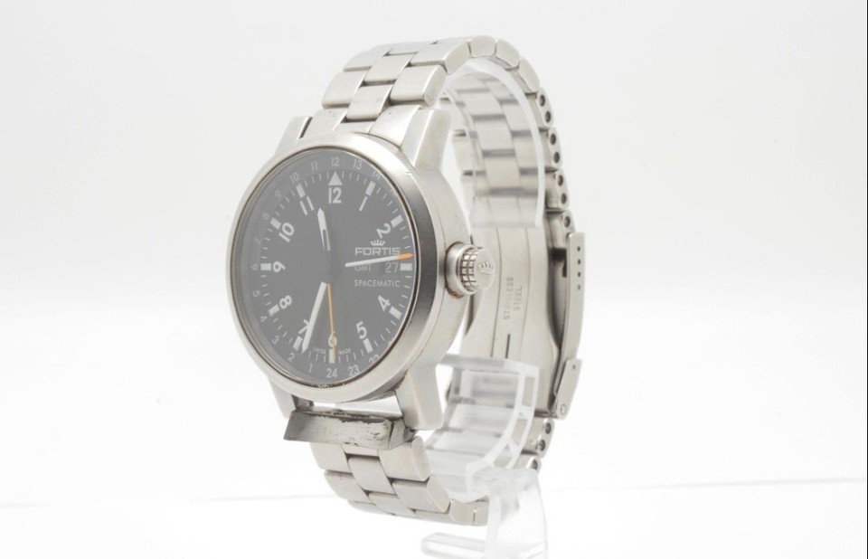 Beautiful FORTIS SPACEMATIC GMT Swiss Automatic Aviator/Pilots Watch ...