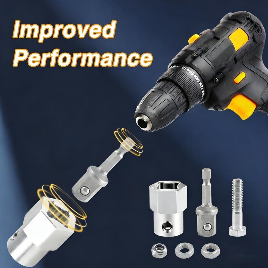 Crank Handle Adapter Drill Adapter Rust Resistant Lightweight Portable ...