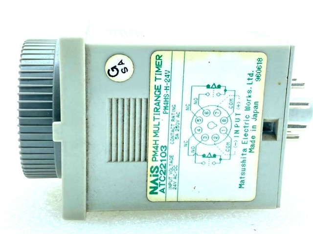 Nais PM4H-S Multi Range Timer PM4HS-H-24V 0-50 Sec Timer for sale ...