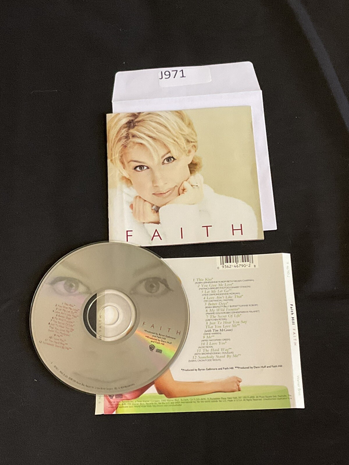 Faith by Faith Hill (CD, 1998) NO CASE#J971 93624679028| eBay