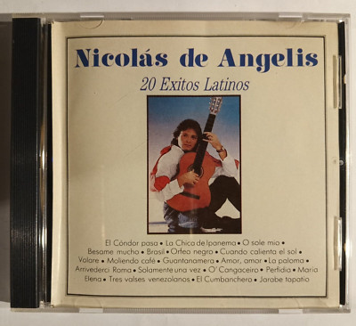 NICOLAS DE ANGELIS -20 EXITOS LATINOS- 1990 COLOMBIAN CD ALBUM, JAZZ | eBay
