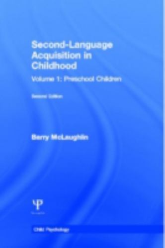 Second Language Acquisition in Childhood: Volume 1: Preschool Children ...