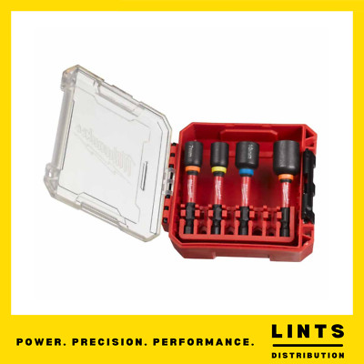 Milwaukee Shockwave 4 Piece Nut Driver Set 4932492445 | eBay UK