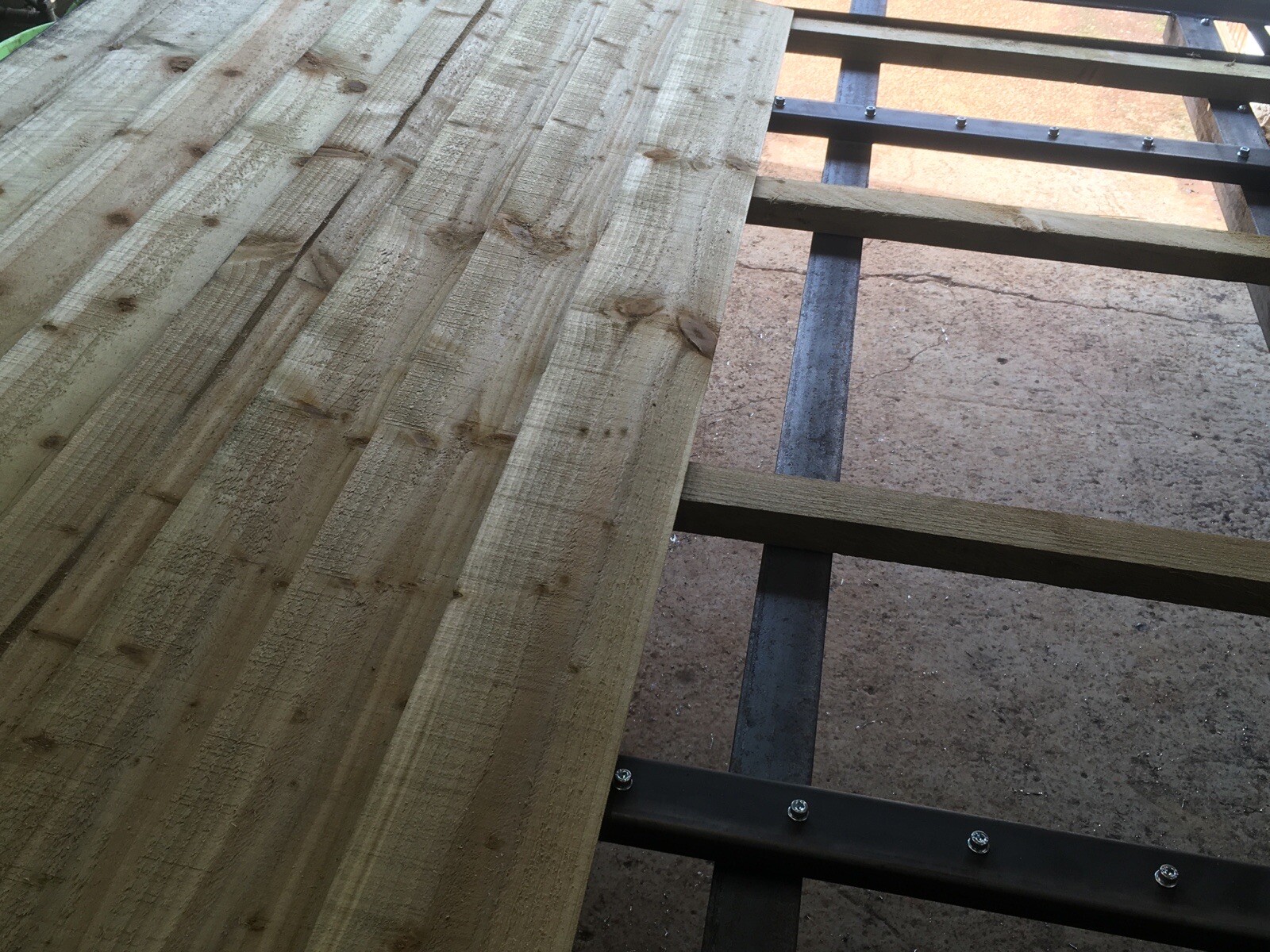 Fence Panel Jig, Feather Edge Panels, 2/3/4/5/6ft, Wooden Garden Panels ...