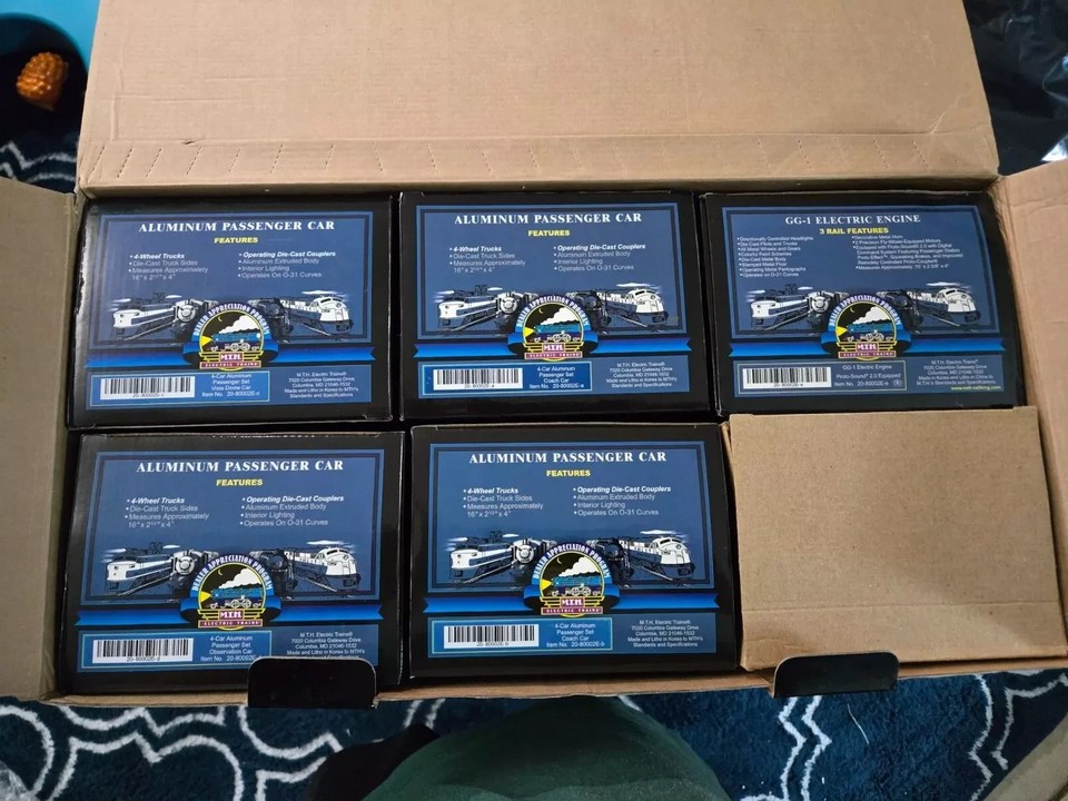 MTH 20-80002E Pennsylvania Congression Set GG-1 w/Protosound 2 DAP LN ...