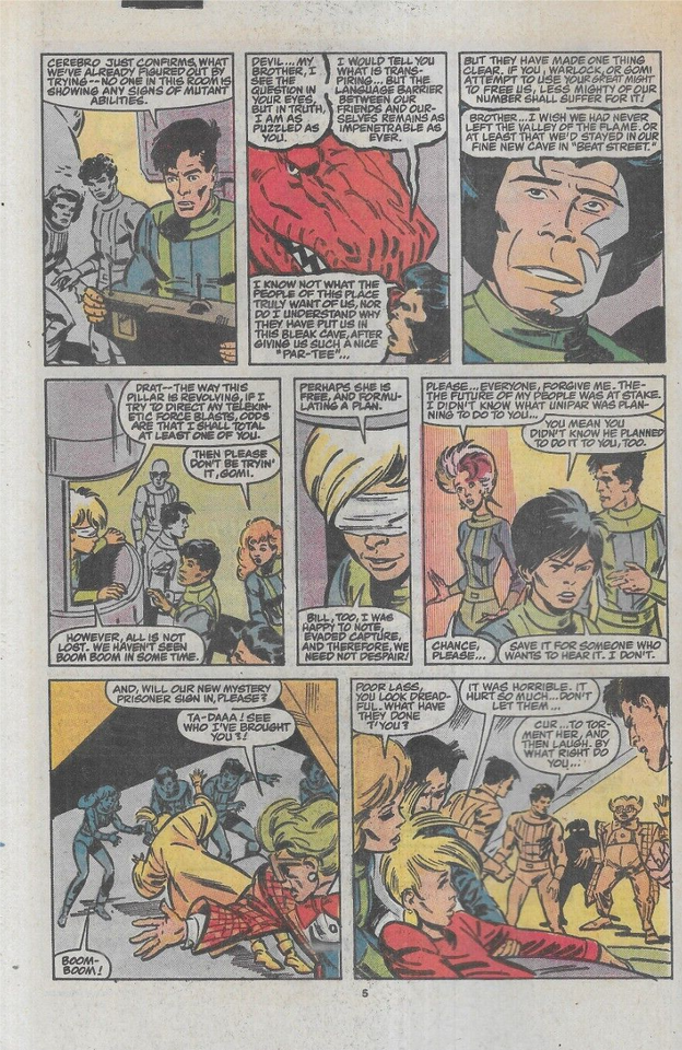 Fallen Angels Comic 8 Copper Age First Print 1987 Duffy Gammill Stanton ...