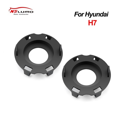 H7 LED Headlight Bulbs Adapter Holder Socket Base Retainer Clip Kits ...