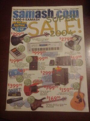 SMASH.COM CATALOG MARCH 2004 THE ON-LINE MUSICAL INSTRUMENT MEGASTORE ...