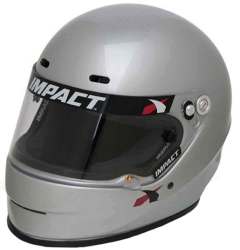 Impact Racing 14520608 1320 Helmet SA2020 Certified X-Large Silver | eBay
