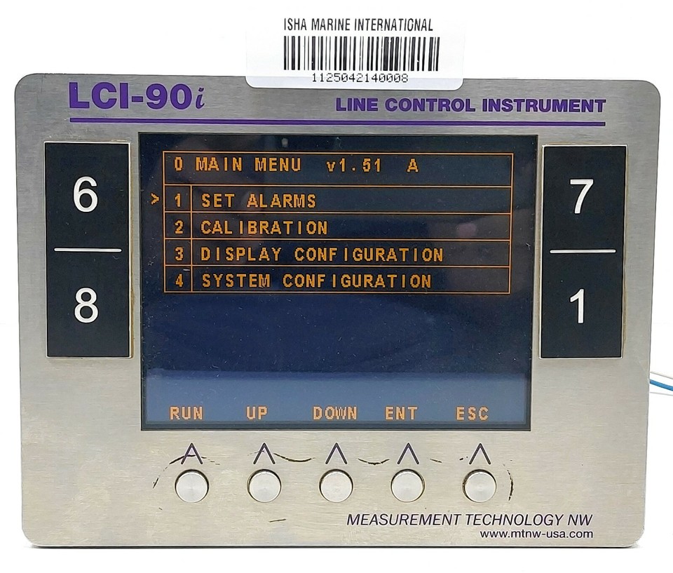 Measurement Technology LCI -90i Line Control Instrument Display Scope ...