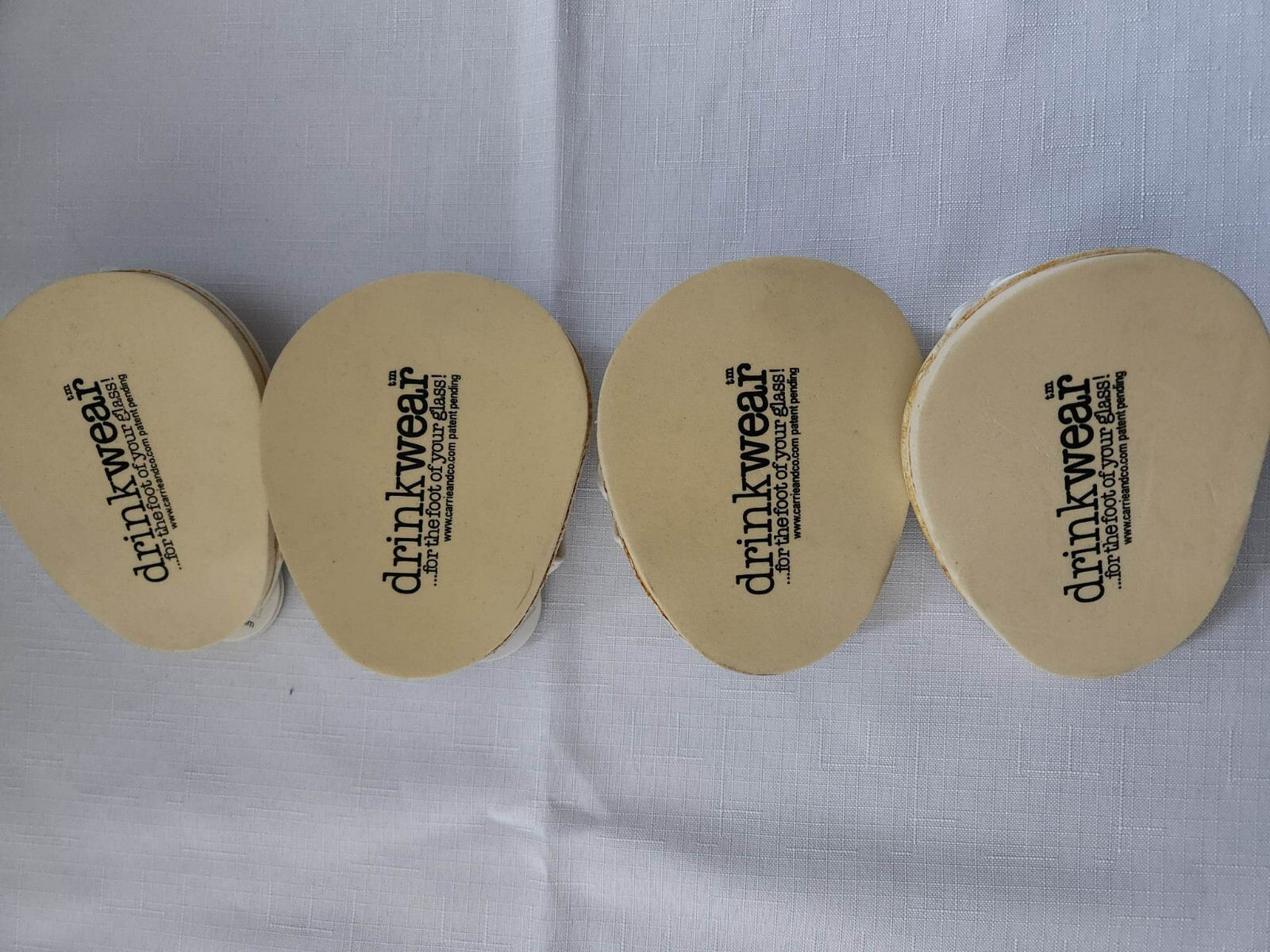 Coasters - Drink Wear Attachable Coasters - BRIDAL - NEW!!! Wedding ...