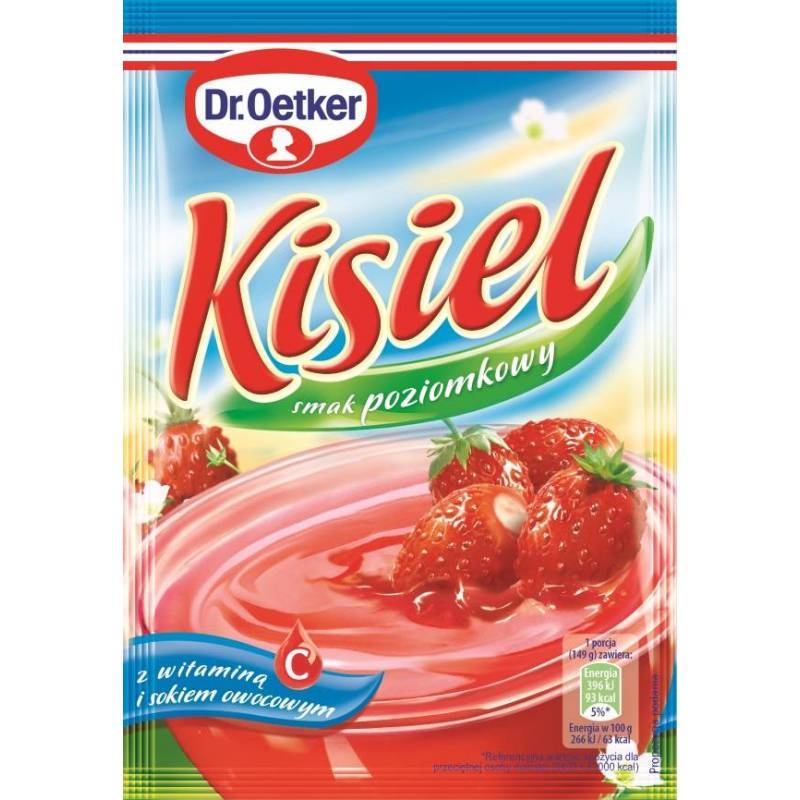 Dr Oetker ORIGINAL KISIEL KISSEL 100% Polish Taste DELICIOUS DESSERT ...