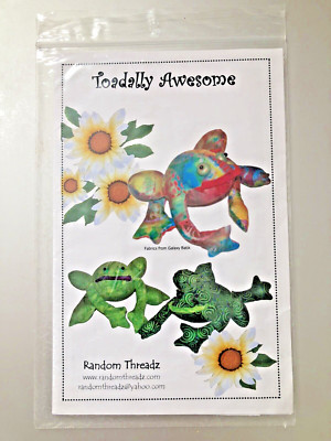 Pre-owned Toadally Awesome Three Dimensional Toad Sewing Pattern ...