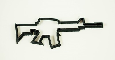 AR-15 Cookie Cutter -- 3D Printed Kitchen Gadget Baking Baker Cooking ...