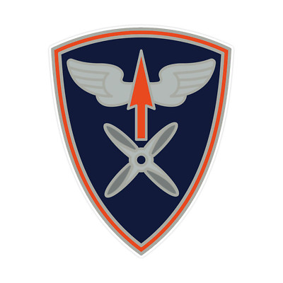 110th Aviation Brigade Combat Service Identification Badge Bumper ...
