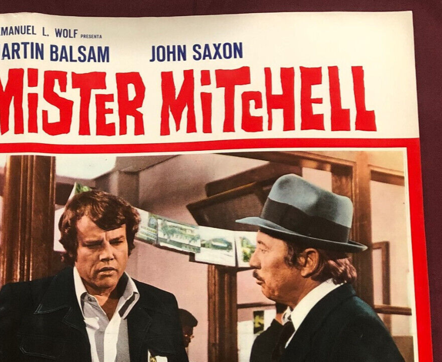 MITCHELL MOVIE POSTER ITALIAN 1975 JOE DON BAKER JOHN SAXON 2 | eBay
