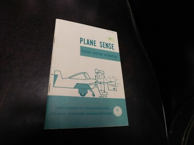 Plane Sense Magazine General Aviation FAA 1967 | eBay