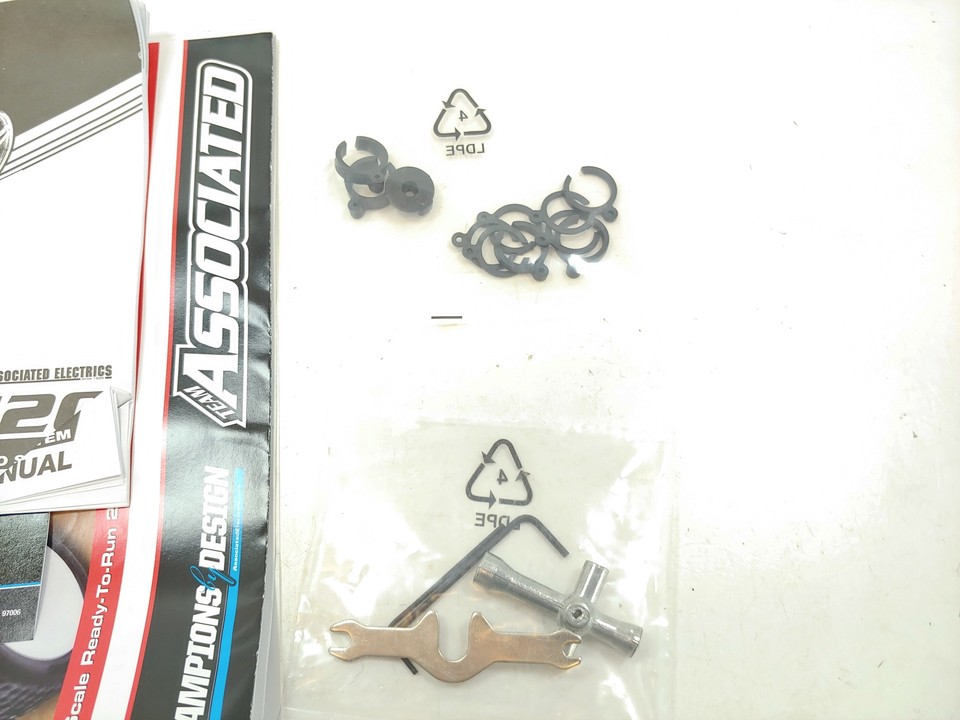 NEW: Team Associated RB10 1/10 2WD Buggy Roller Slider Chassis w/ Servo ...