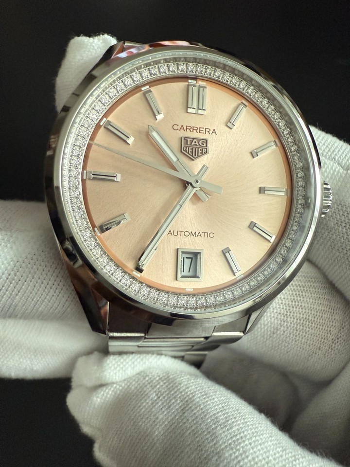 Tag Heuer Carrera Factory Diamond Ref. WBN231A 36mm Watch Box and ...