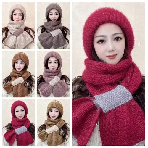 Integrated Ear Protection Windproof Cap Scarf hot new S2T8 9CH6 | eBay UK