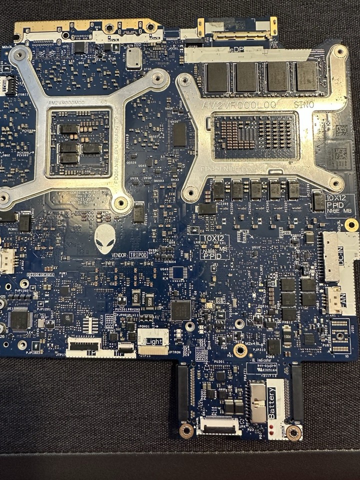 DELL ALIENWARE M17, M15 R4 0YC48K MOTHERBOARD LA-K741 I7-10870H RTX ...