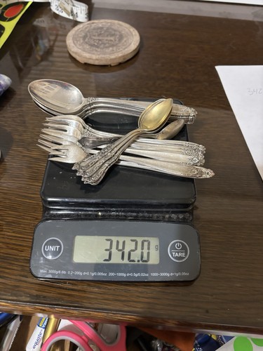scrap sterling silver flatware lot 342 grams | eBay