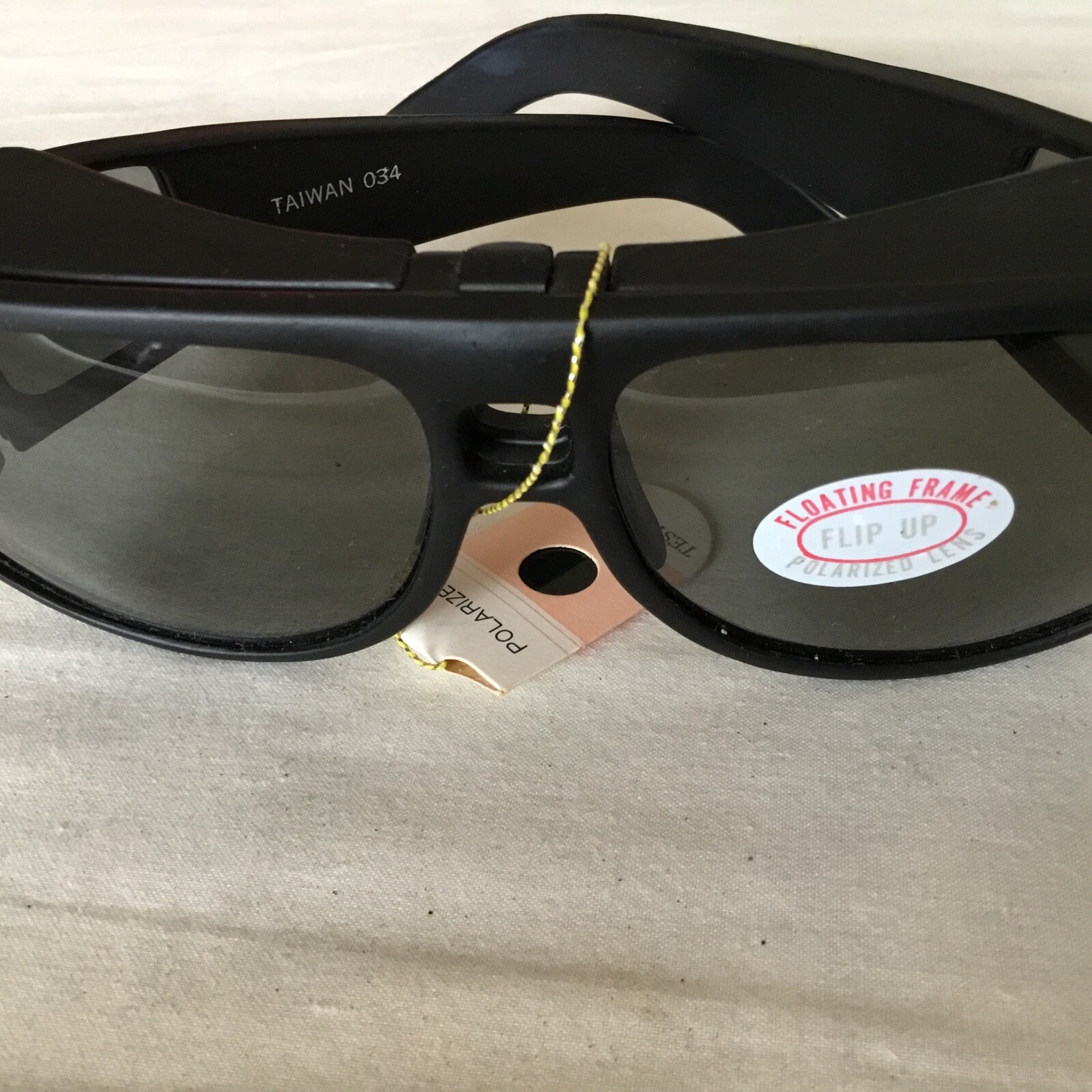 Floating Frame Flip Up Glasses Polarized Lens New Old Stock | eBay