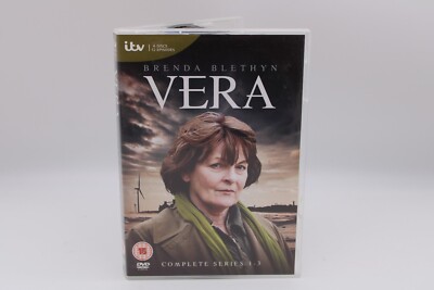 VERA Complete Series 1 - 3 DVD Set 6 Discs 12 Episodes Region 2 UK ...