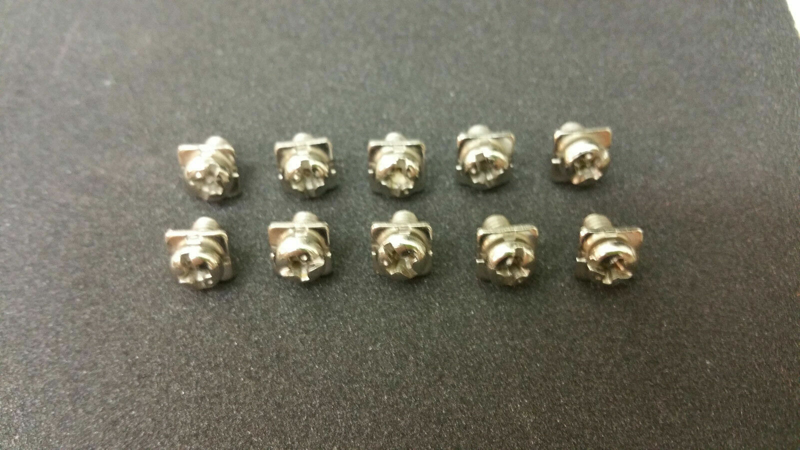 10pcs 4mm Amplifier Terminal Screws Square Washer POWER GROUND SPEAKER ...
