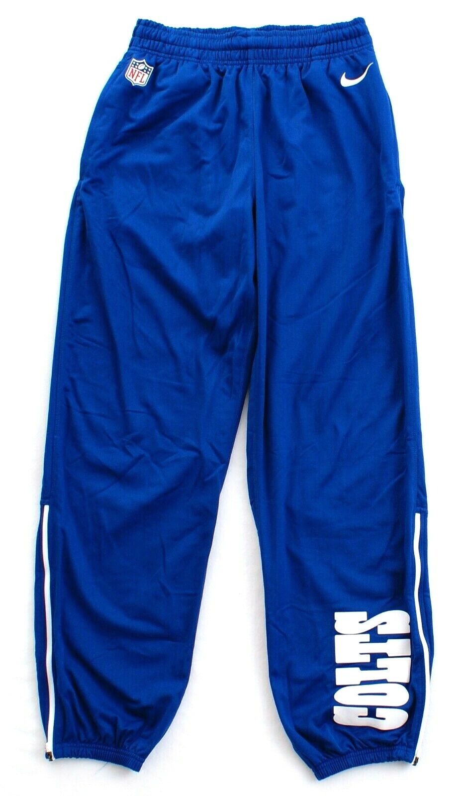 Nike Dri-Fit NFL Indianapolis Colts Blue Track Pants Men's NWT | eBay