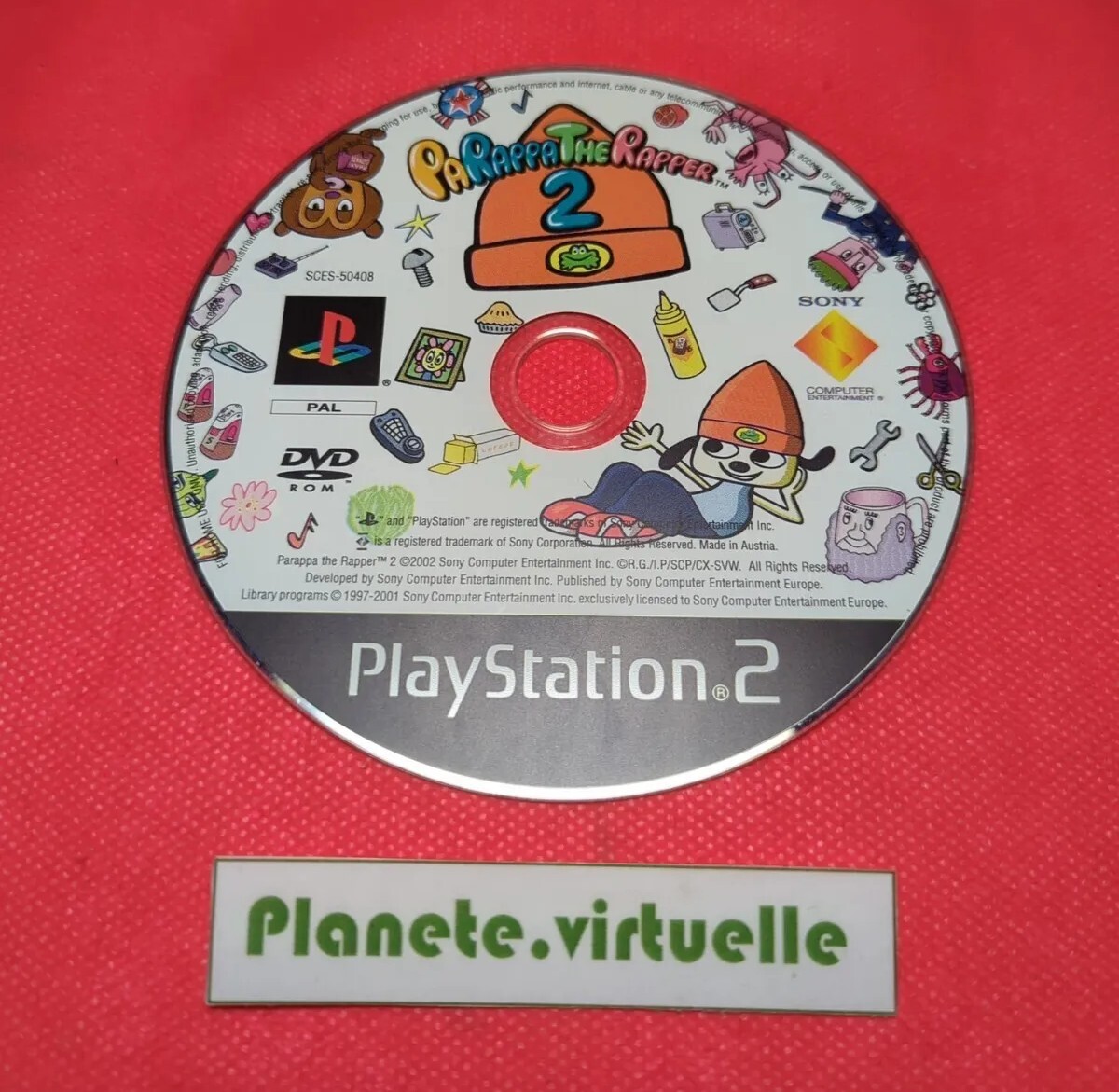 Parappa the Rapper 2 PlayStation 2 PAL - Prix - Photo - Présentation