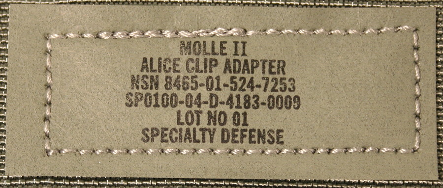 ALICE CLIP ADAPTER SDS Foliage Green ACU Molle NEW | eBay