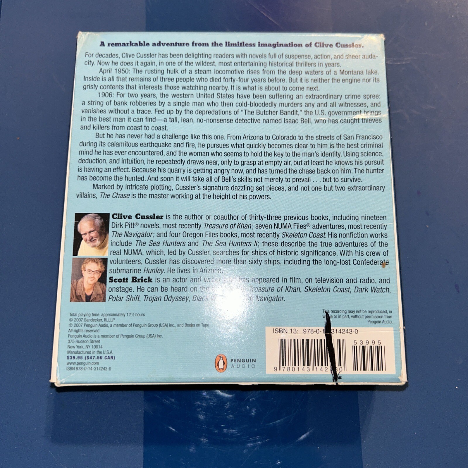 An Isaac Bell Adventure Ser.: The Chase by Clive Cussler (2007, Compact ...