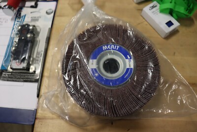 Norton Merit 6 X 1 X 1 60 Grit Ceramic Alumina Flap Wheel, 3 Pack, Grit ...