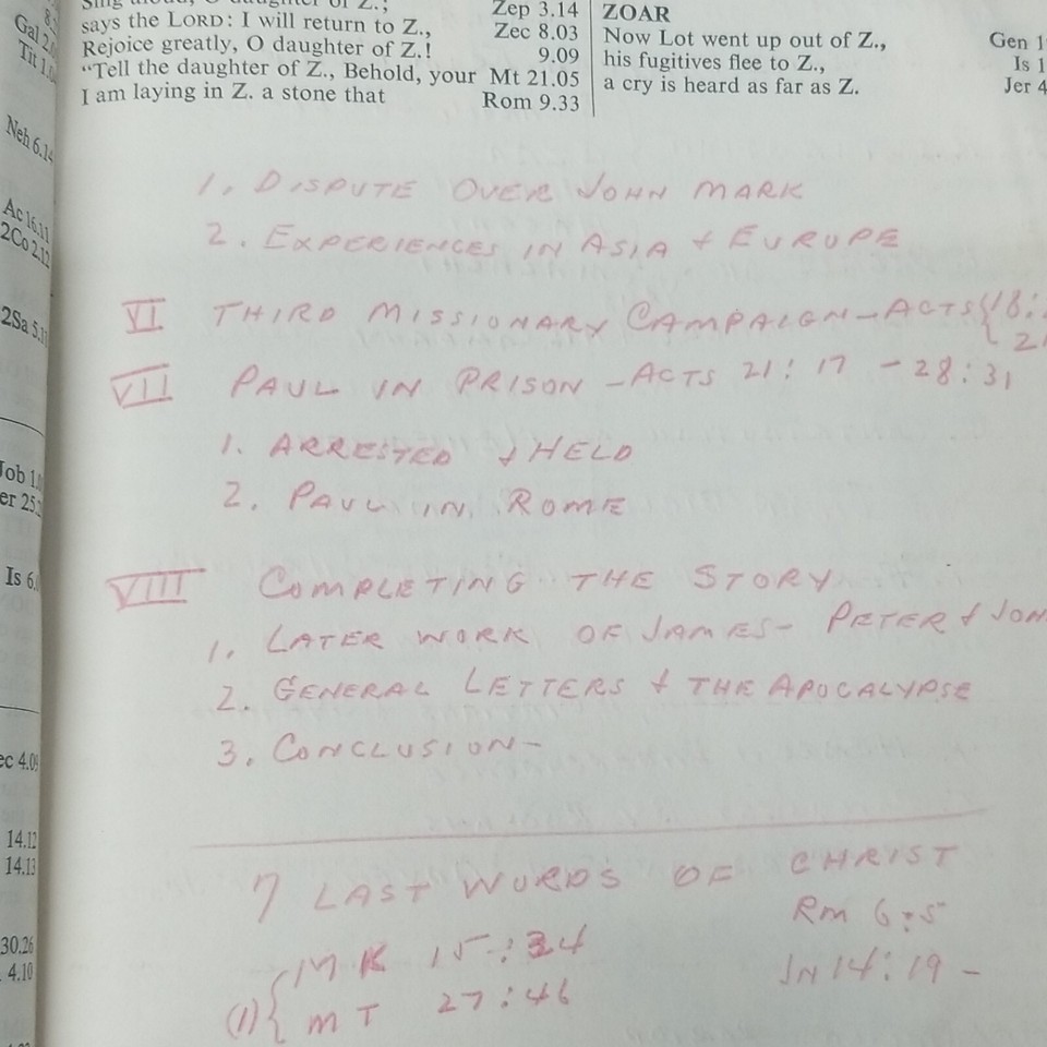 The Holy Bible Revised Standard Version Reference Edition w/ concise ...