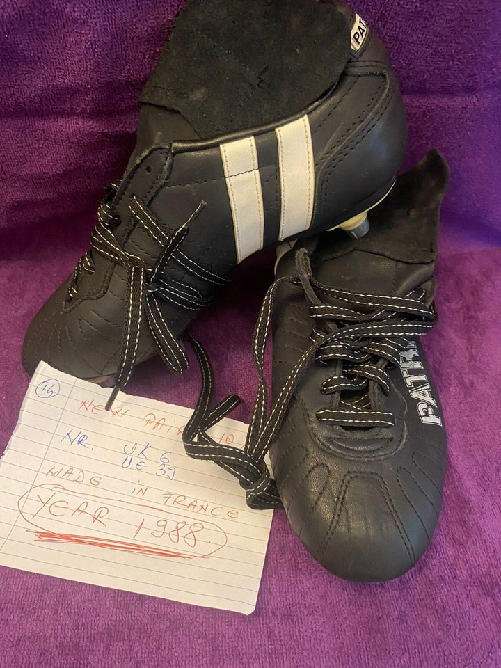 Soccer/Football RARE shoes from 1988 PATRICK, Made in France | eBay