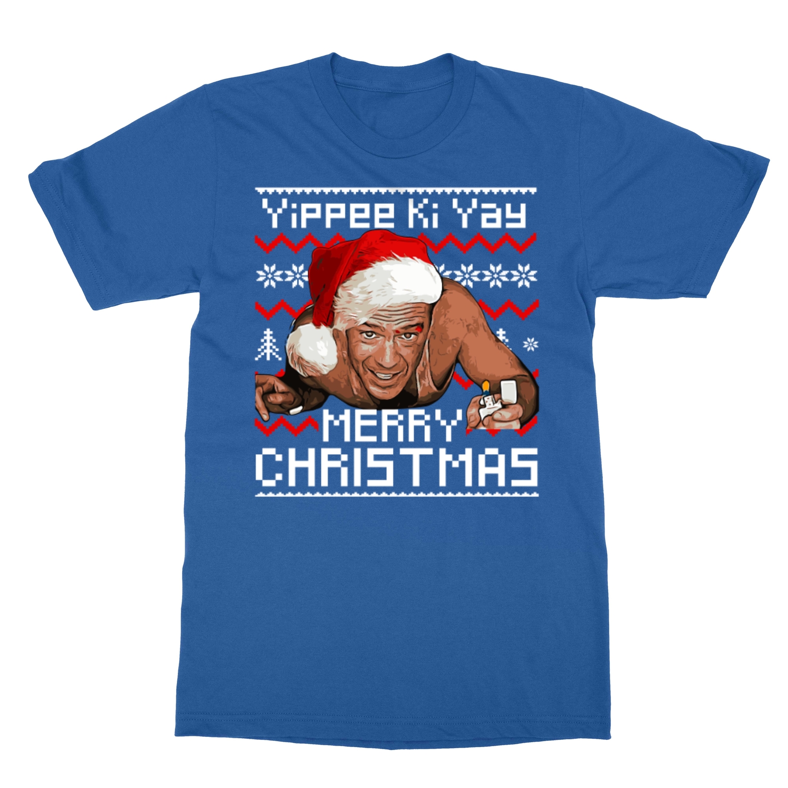 Yippee Ki Yay Merry Christmas Funny Xmas Holiday Gift Unisex T-Shirt | eBay