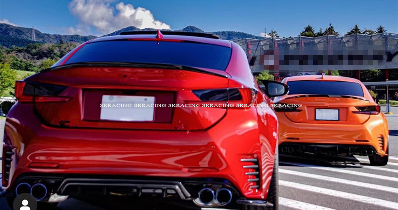 Carbon Fiber Rear Trunk Spoiler Wing For Lexus RC200t RC300 RC350 F ...