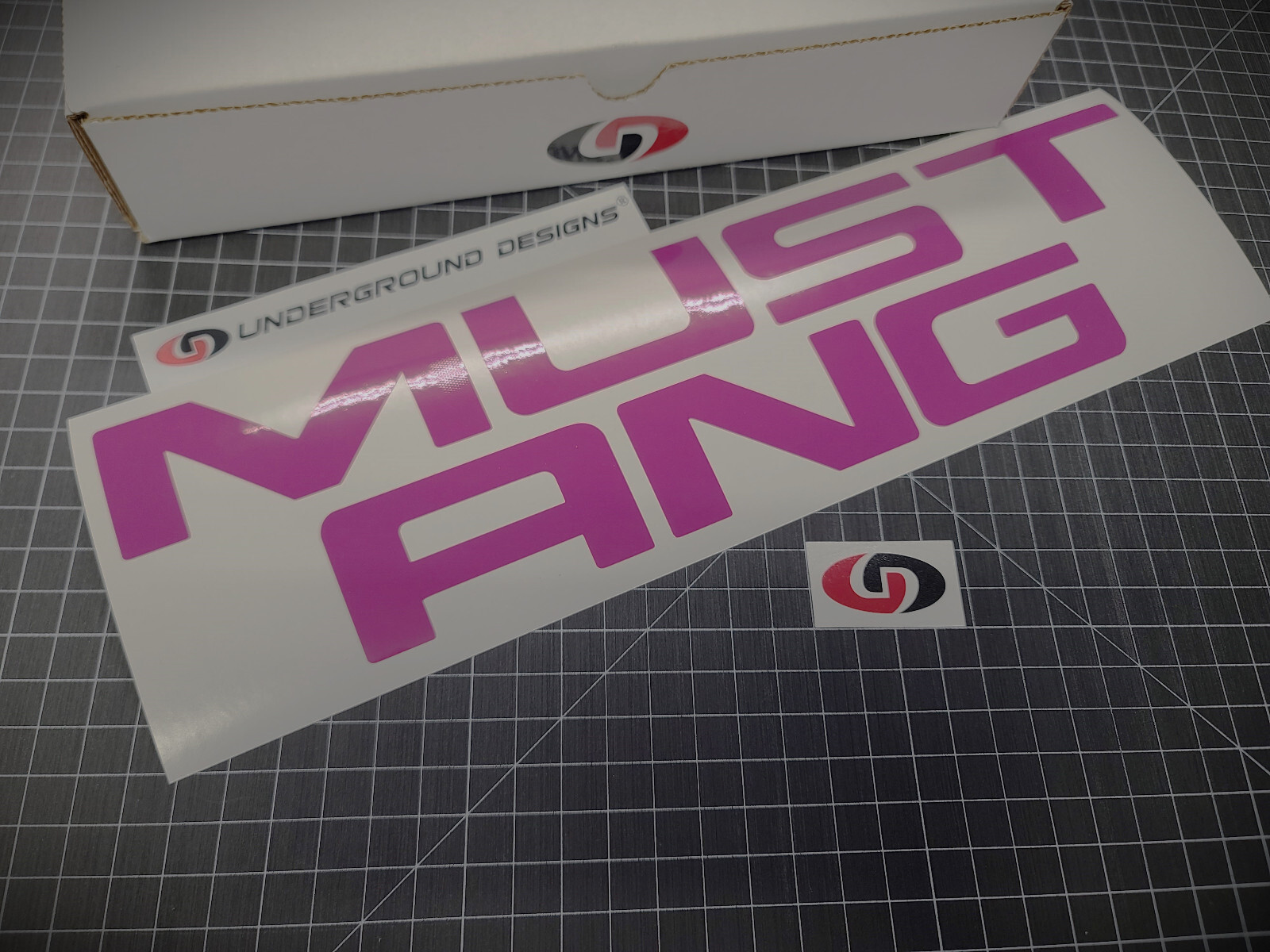 MUSTANG Bumper Insert Decals Rear letter Inlay Stickers fits 99-04 ...