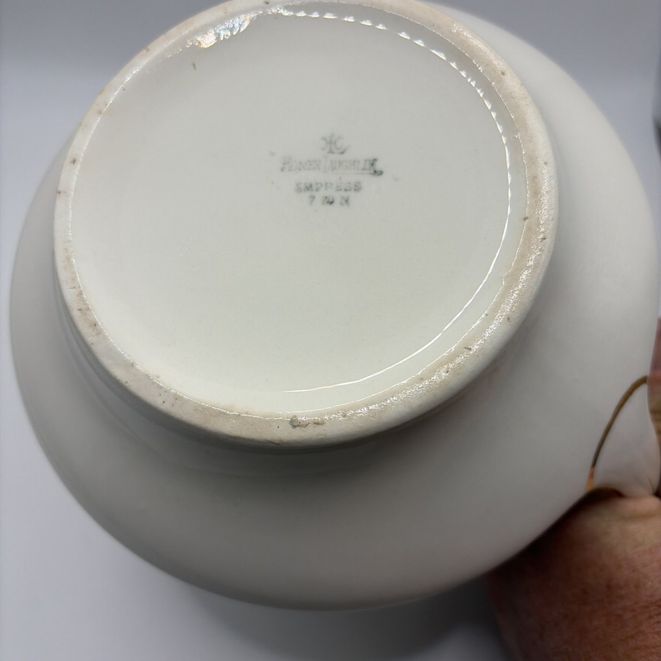 Homer Laughlin Rose & Lattice Kwaker Empress Pattern 1930s Lot Platters ...