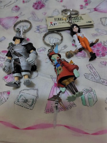 Final Fantasy IX Keychain Set Garnet Steiner Fliya Banpresto Duty Paid ...